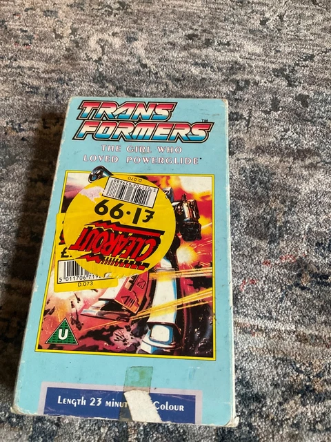 TRANSFORMERS VHS VIDEO TAPE Vintage Cassettes movie £5.42 - PicClick UK