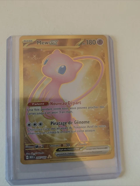CARTE POKÉMON MEW EX Gold 205/165 EV3.5 151 EUR 15,00 - PicClick FR