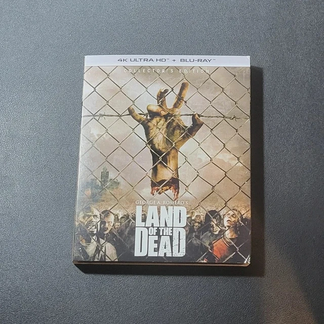 LAND OF THE Dead - 4K UHD with slipcover - Collectors Edition NEW £36. ...