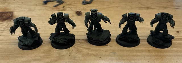 SPACE MARINE ASSAULT terminators w/lightning claws/HORUS HERESY ...