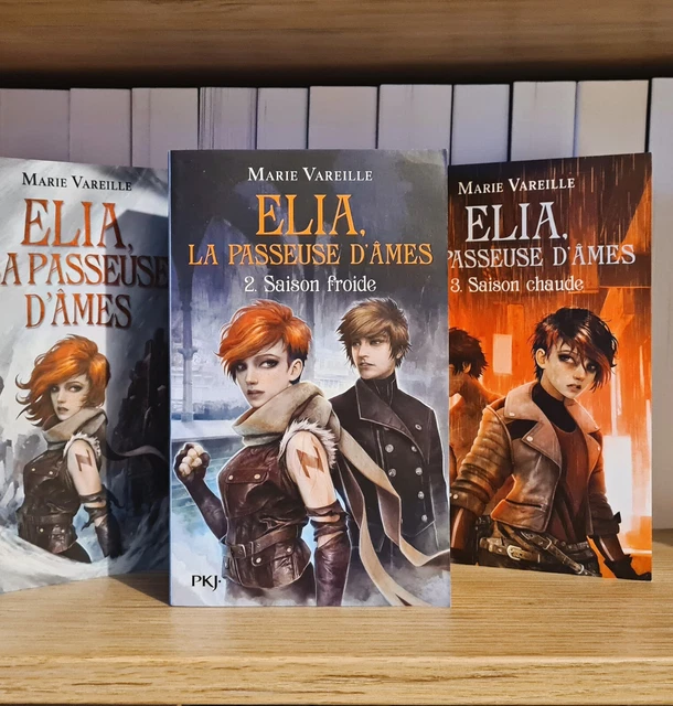LOT COMPLET TRILOGIE Elia, La passeuse d'âmes Marie Vareille dystopie ...