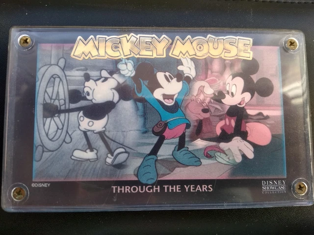 MICKEY MOUSE THROUGH The Years 24k Gold signature card EUR 21,98 ...