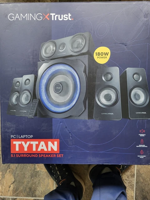 TRUST GAMING GXT 658 Tytan 5.1 Surround Sound Speaker System 180 W ...