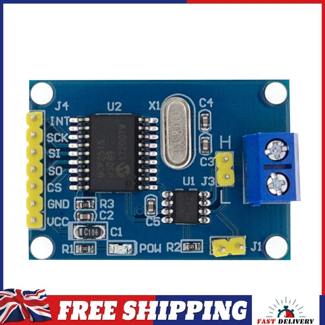INTERFACE MODULE SPI Module MCP2515 CAN Bus Driver Module Board for Arduino DIY £4.31 - PicClick UK