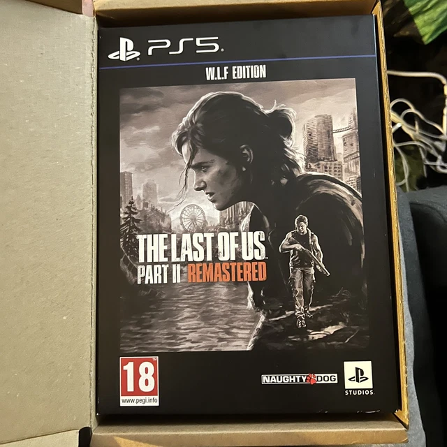 THE LAST OF Us Part 2 II Remastered WLF Edition PS5 £250.00 - PicClick UK