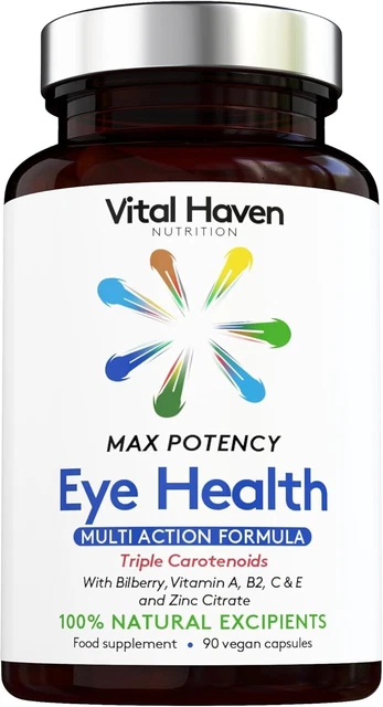 303 COMPLEX TRIPLE Action Formula Meso Zeaxanthin + Lutein + Zeaxanthin ...