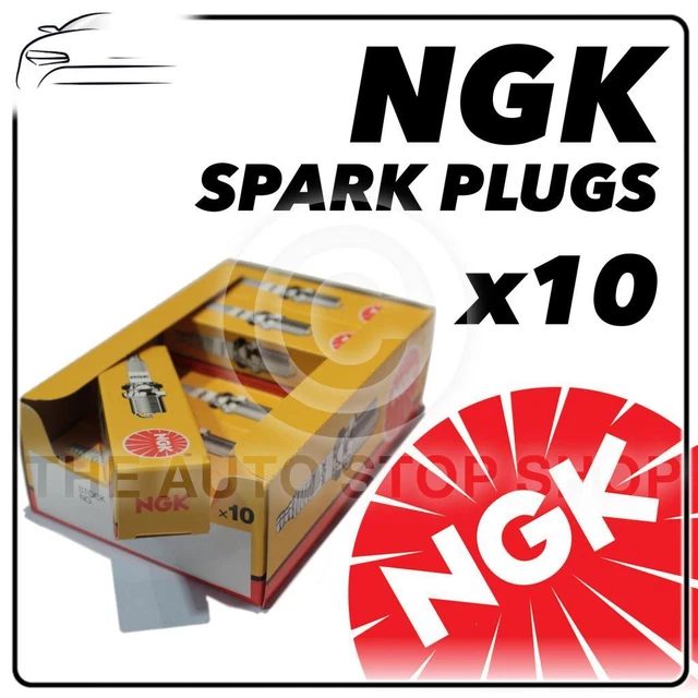 10X NGK ALLUMAGE Bougies Pièce Numéro Buhx Stock N°2522 Neuf Véritable ...