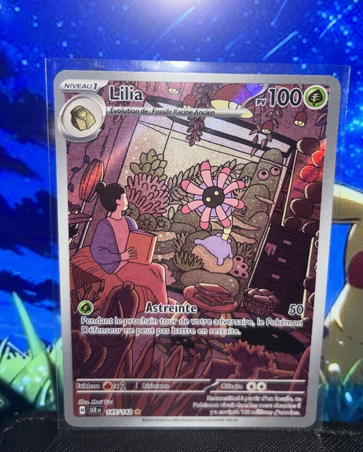 CARTE POKÉMON : Lilia 145/142 - SCR Couronne Stellaire - AR - NEUF - FR ...