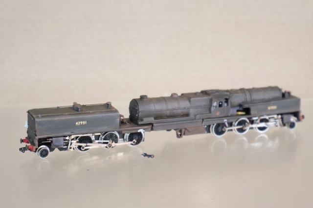 KIT CONSTRUIT GRAHAM Farish N Échelle Locomotive Garratt 2-6-0 0-6-2 ...