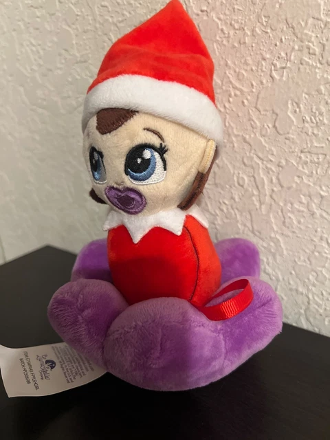 ELF ON THE Shelf Santaverse Frost Pips Baby Girl w/ Flower Plush ...