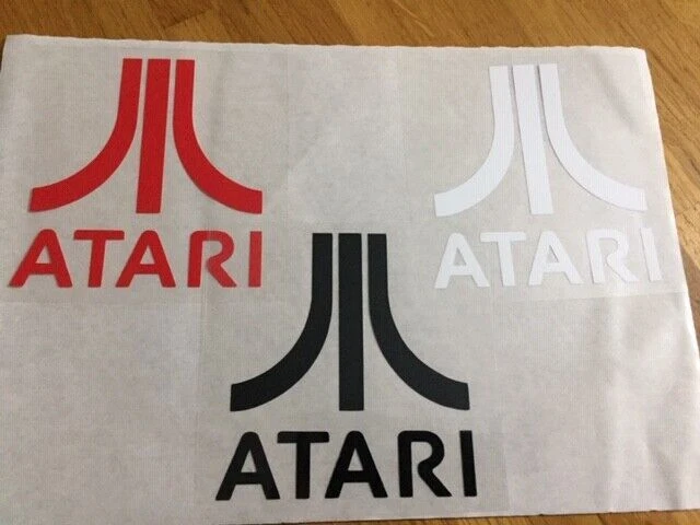 ATARI PATCH FLOCAGE Vinyle Publicitaire Vintage - 8 Cm Par 8.5 Cm EUR 5 ...