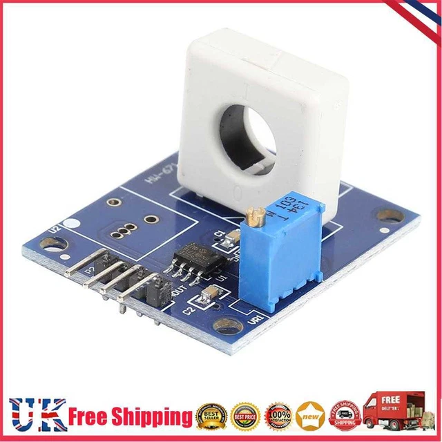 35A HALL CURRENT Sensor Module DC5V Current Detection Sensor Module ...