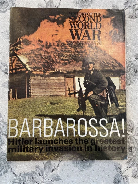 HISTORY OF SECOND World War Vol 2 No 9 Operation Barbarossa Attack On ...