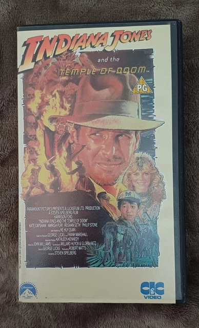 INDIANA JONES AND The Temple of Doom - 1984 - VHS - CIC PAL £5.93 ...