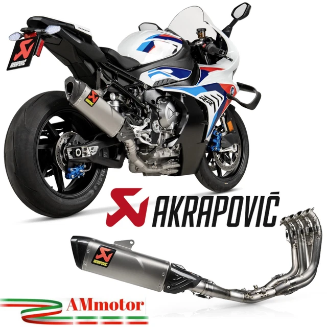 AKRAPOVIC BMW M 1000 RR 2025 Scarico Completo Per Moto Evolution Line ...