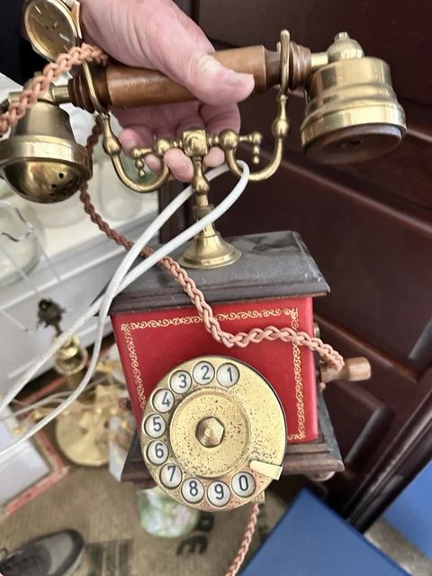 1PC 1920-1930S BRITISH Old Fashioned Rotary Dial Telephone Retro ...