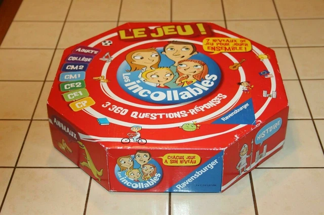 LES INCOLLABLES - LE JEU - Jeu de Questions-Réponses - édition ...