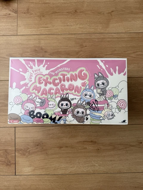 POPMART LABUBU THE Monsters Exciting Macaron Plush Box Full Set - New ...