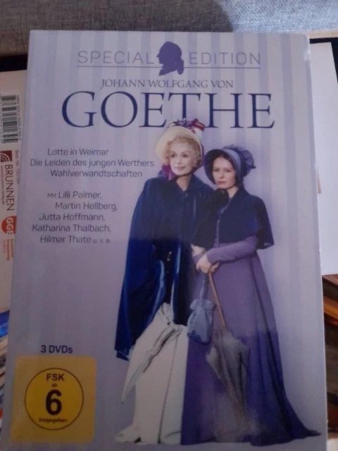 GOETHE VERFILMUNGEN DVD Box Lilli Palmer Werther Lotte FSK 6 EUR 35,95 ...