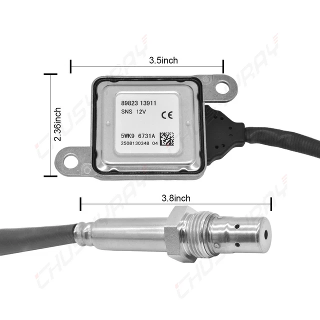 NITROGEN OXIDE NOX Sensor 8982313911 for Isuzu NPR NPR-HD NQR NRR 2010 ...