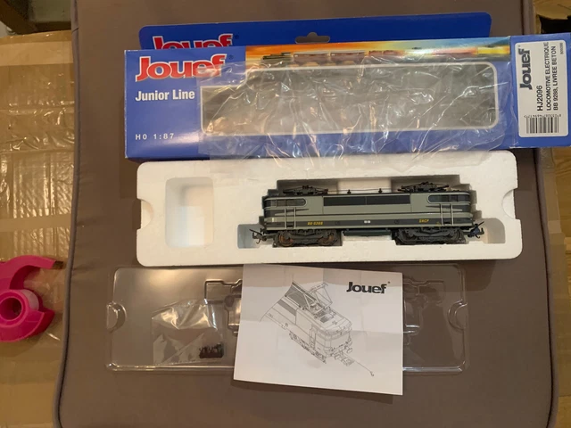 TRAIN HO -HJ2096 rare locomotive bb 9288 livré béton "ARZENS" SNCF neuf ...