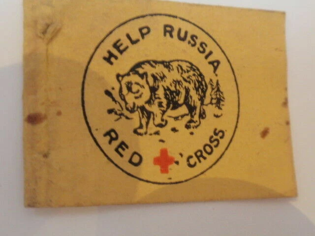 &HELP RUSSIA&, ORIGINAL Red Cross Badge circa 1914 £9.75 - PicClick UK