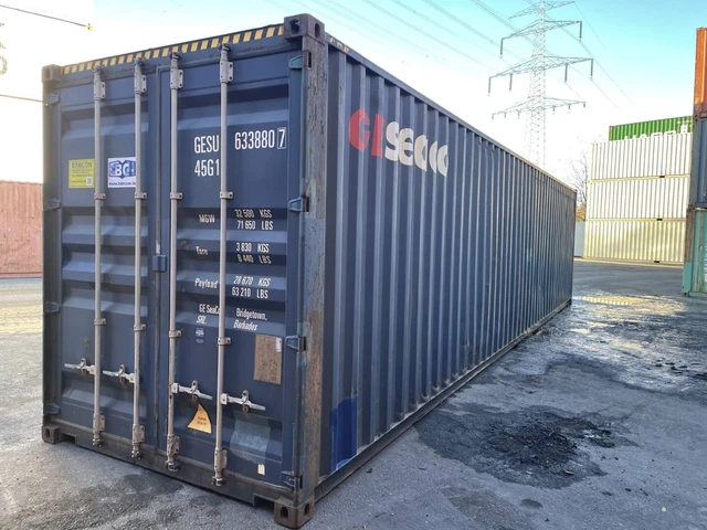 40FT HIGH CUBE Shipping Container - CSC plate updated £1,550.00 ...