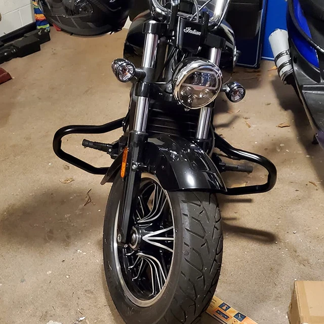 WEISEN FRONT ENGINE Guard Highway Crash Bar For Indian Scout Sixty ...