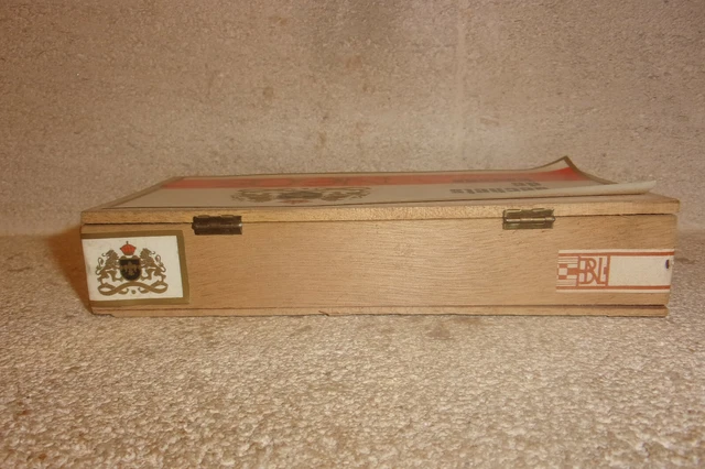 ANCIENNE BOÎTE BOIS cigarillos Senoritas déchets de Havane NEOS vide EUR 10,00 - PicClick FR