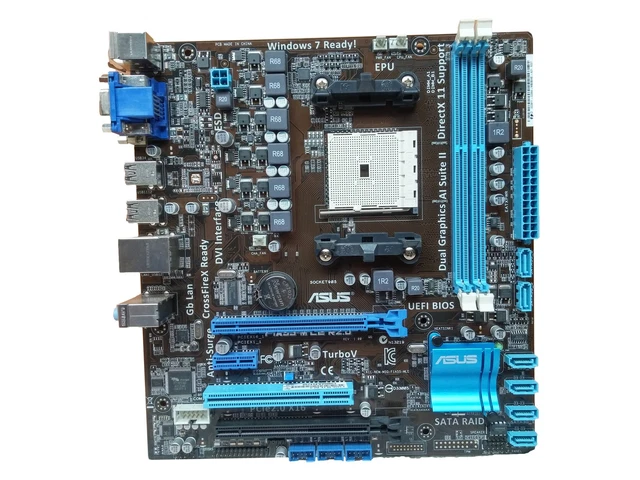 ASUS F1A55-M LE R2.0 Socket FM1 DDR3 SDRAM Motherboard £63.46 - PicClick UK