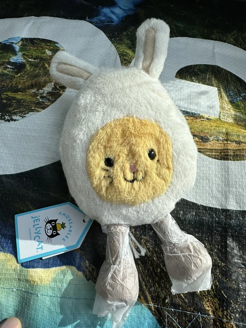 JELLYCAT AMUSEABLES BUNNY Egg Brand New With Tags RARE £26.67 - PicClick UK