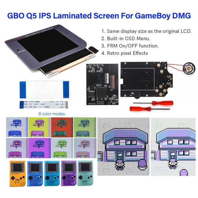 FRM LAMINATED 3.1& OSD Menu IPS LCD Screen Kit Pre-cut Shell&Speaker ...