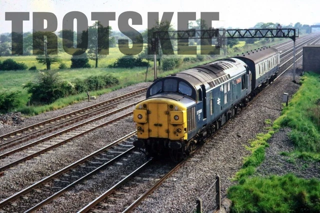 35MM SLIDE BR British Railways Diesel Loco Class 37 37069 1987 Orig £4. ...