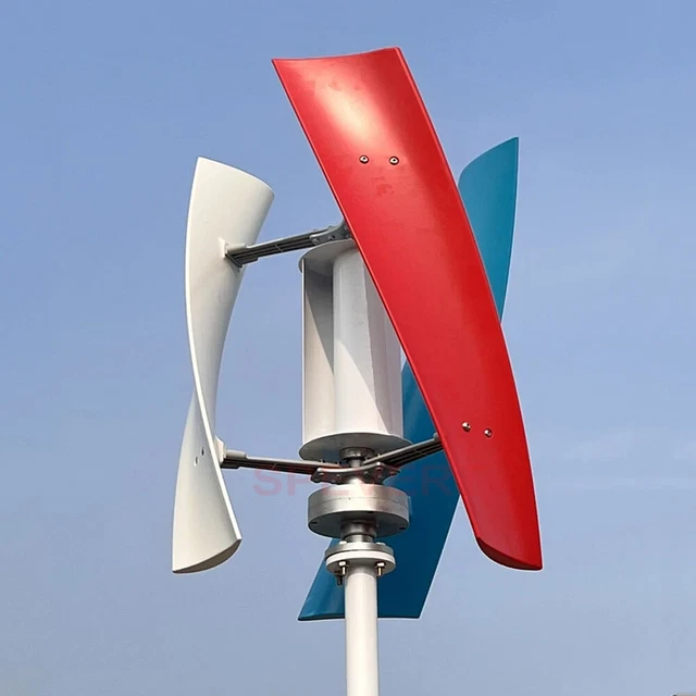 3000W WIND TURBINE Generator 5 Blades with Charge Controller Home Power ...