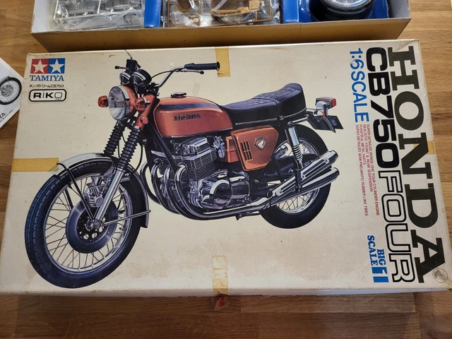 TAMIYA 1:6 BIG Scale Honda CB750 Four Model Bike Kit £180.00 - PicClick UK