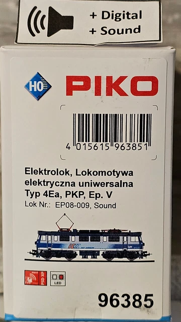 PIKO H0 96385 PKP Intercity typ 4Ea / Ep08-009 Ep.V +Digital +Sound EUR 325,00 - PicClick DE