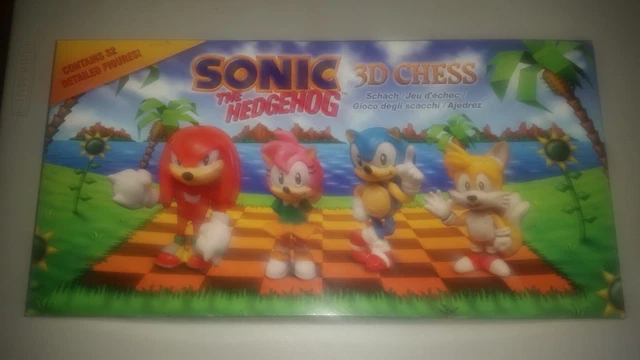 SONIC THE HEDGEHOG 3d chess board game collectible great condition $149 ...