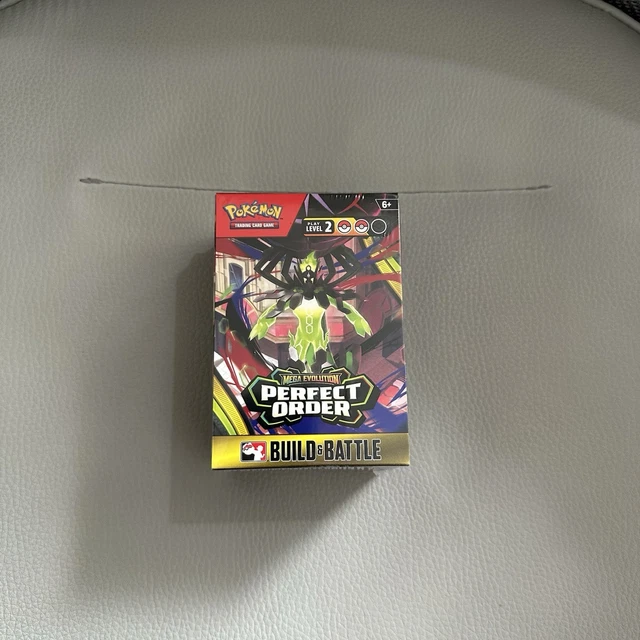 POKÉMON TCG MEGA Evolution Perfect Order Build and Battle Box New ...