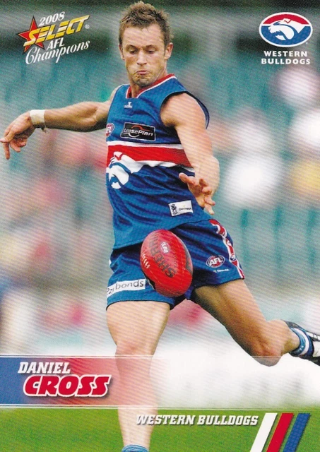 AFL 2008 SELECT Western Bulldogs - Daniel Cross Card No.187 $2.26 ...