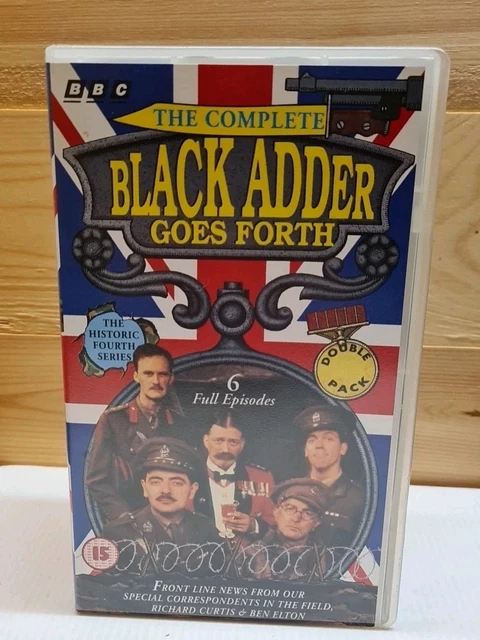 THE COMPLETE BLACK Adder Goes Forth - 6 Full Episodes Double VHS £6.00 ...
