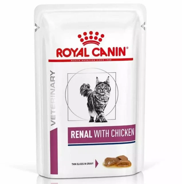 ROYAL CANIN CAT Food Renal Chicken Unit Weight (10kg) £32.79 - PicClick UK