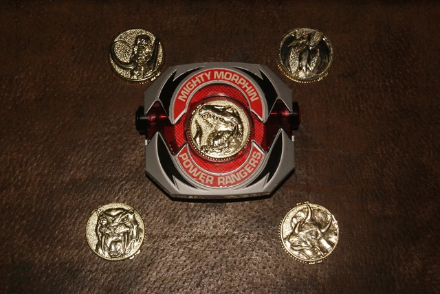 POWER RANGERS MIGHTY Morphin Original Dino Morpher Power Coin Set ...