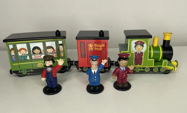 CORGI POSTMAN PAT Train With Carriages Diecast 2004 Greendale £18.90 ...