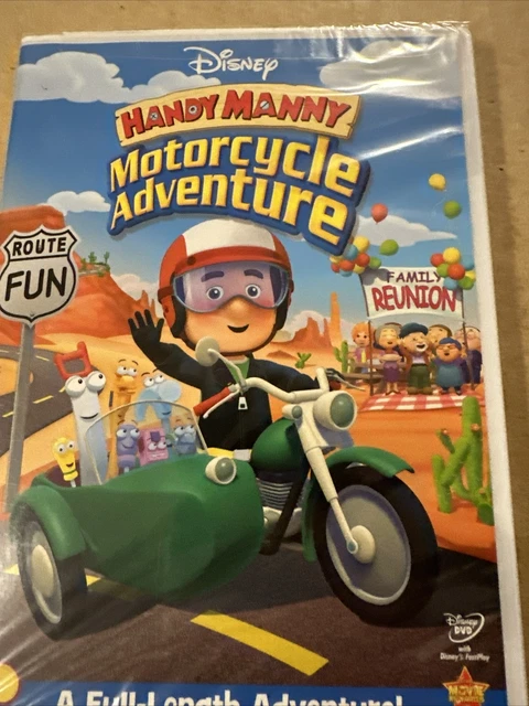 HANDY MANNY MOTORCYCLE Adventure Brand New Sealed DVD $17.88 - PicClick CA
