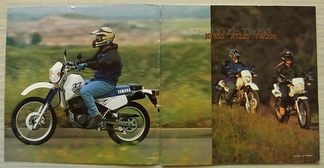 YAMAHA DUAL PURPOSE MOTORCYCLES LF USA Sales Brochure 1999 #LIT-11111 ...