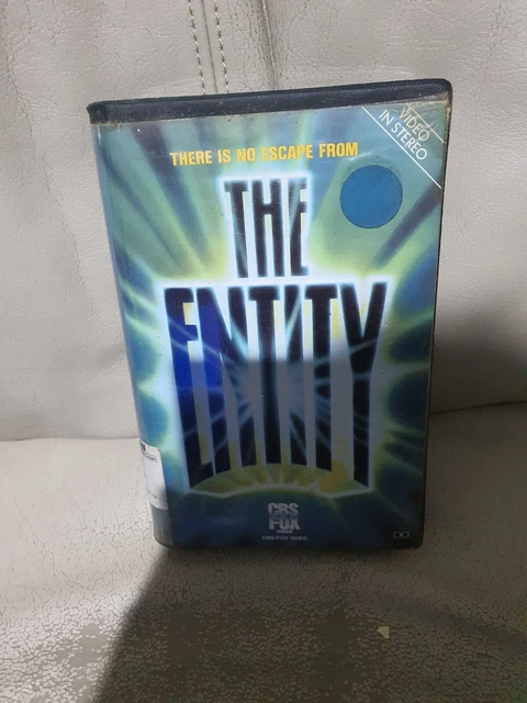 THE ENTITY (1982) - RARE Australian CBS/FOX Vhs Release - Haunting Cult ...