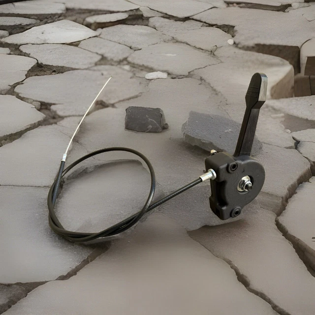 THROTTLE CABLE & Switch Assembly For RM80 Jumping Jack Rammer Tamper ...