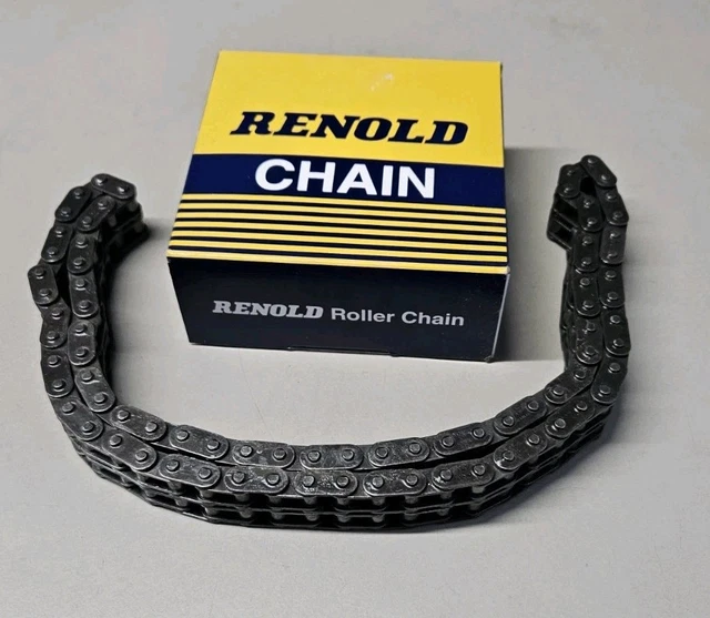 TRIUMPH UNIT 350/500 Duplex Primary Chain 1958-72 Reynolds 78L Endless ...