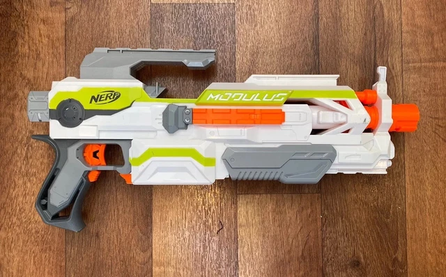 NERF, MOTORISED ECS-10 N-Strike Modulus Blaster Gun, Full Working £8.99 ...