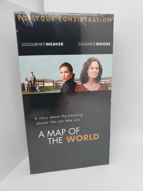 A MAP OF the World 1999 VHS FYC Academy Screener [SEALED] Sigourney ...